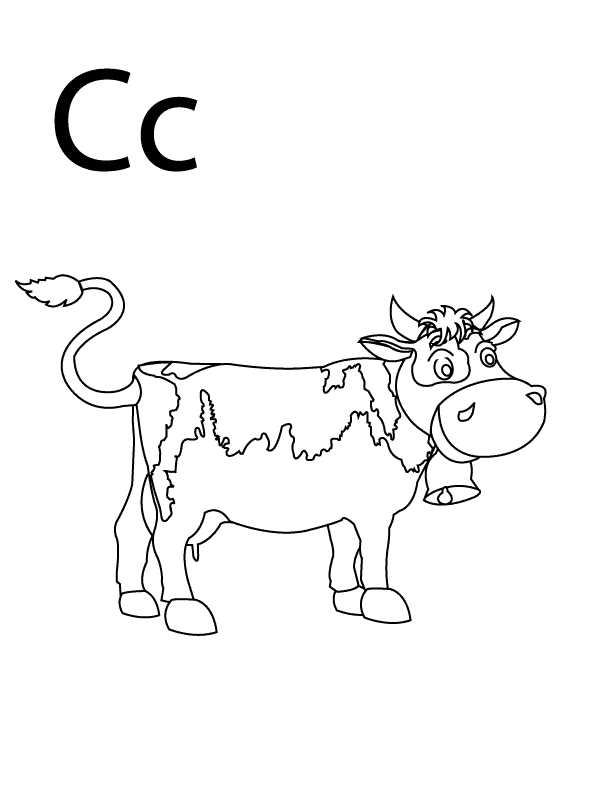 Coloring Pages Letter C Coloring Pages Letter C